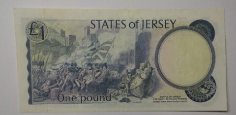 JERSEY : ONE POUND NOTE . - ML Cool Coins