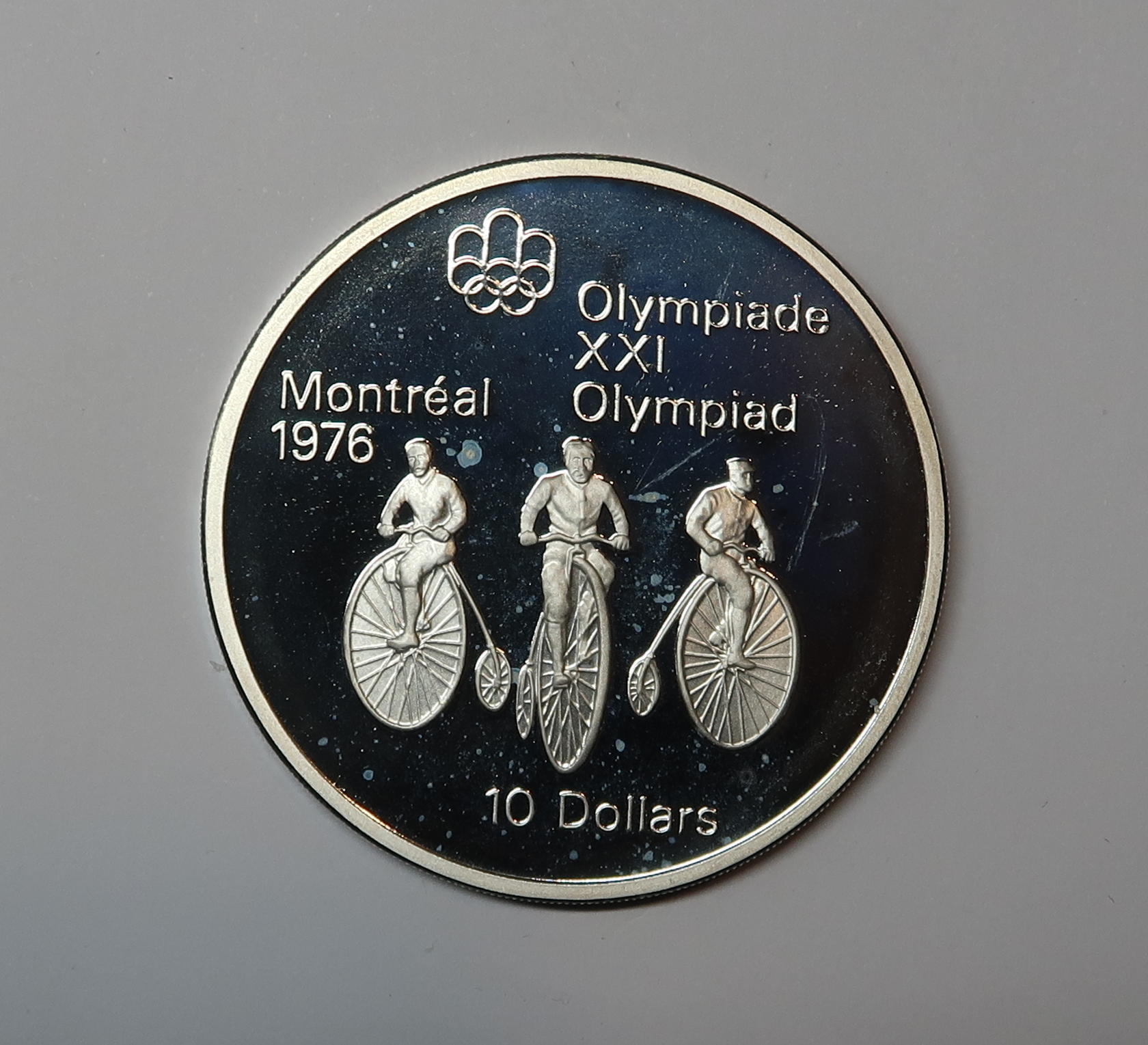 CANADA SILVER TEN DOLLARS 1974. MONTREAL OLYMPICS. - ML Cool Coins