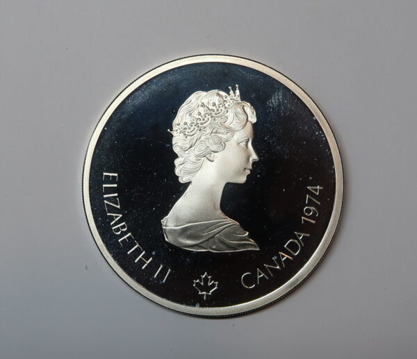CANADA SILVER TEN DOLLARS 1974. MONTREAL OLYMPICS. - ML Cool Coins