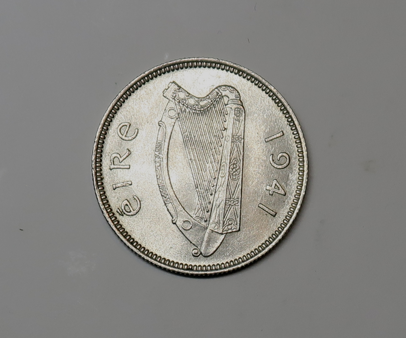 IRELAND: IRISH SILVER SHILLING 1941. - ML Cool Coins