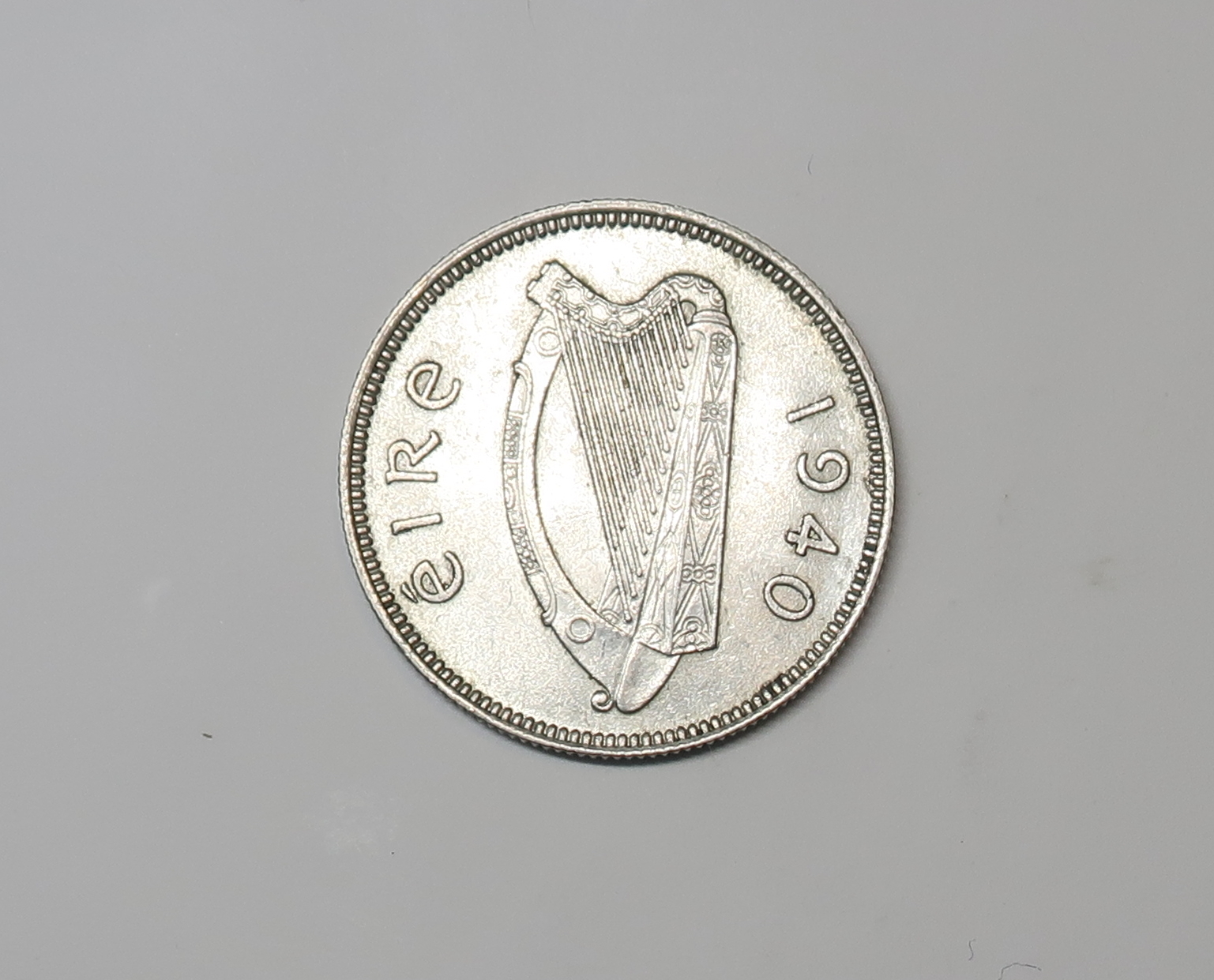IRELAND: IRISH SILVER SHILLING 1940. - ML Cool Coins