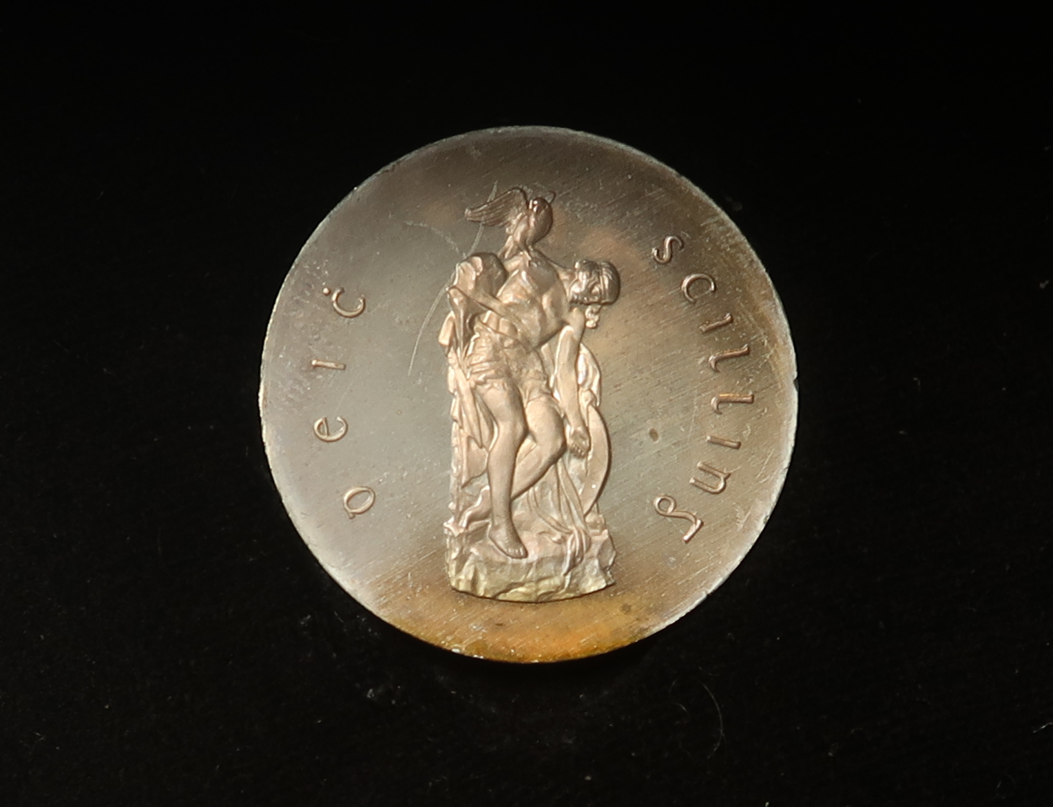 IRELAND: PROOF TEN SHILLING COIN 1966 .P.H. PEARSE. IN PRESENTATION ...